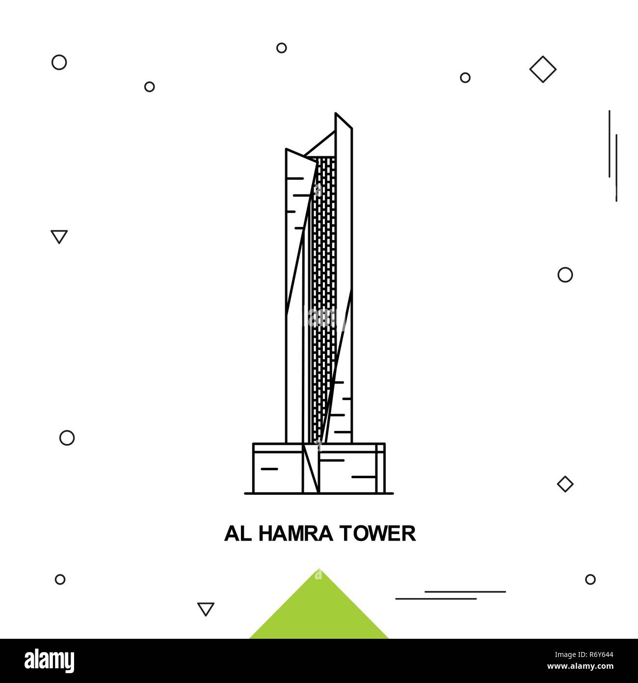 Al hamra tower kuwait city immagini e fotografie stock ad alta ...