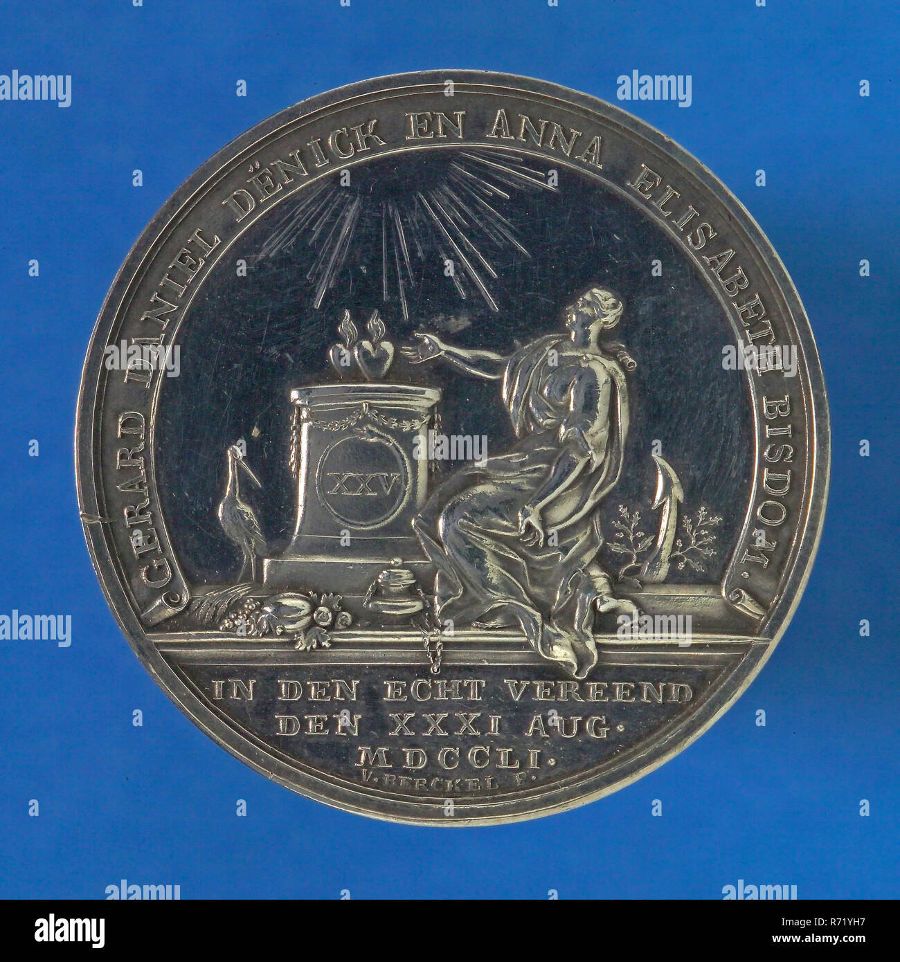 Victor Theodoor VAN Berckel (Den Bosch 1739 - Den Bosch 1808), medaglia ...