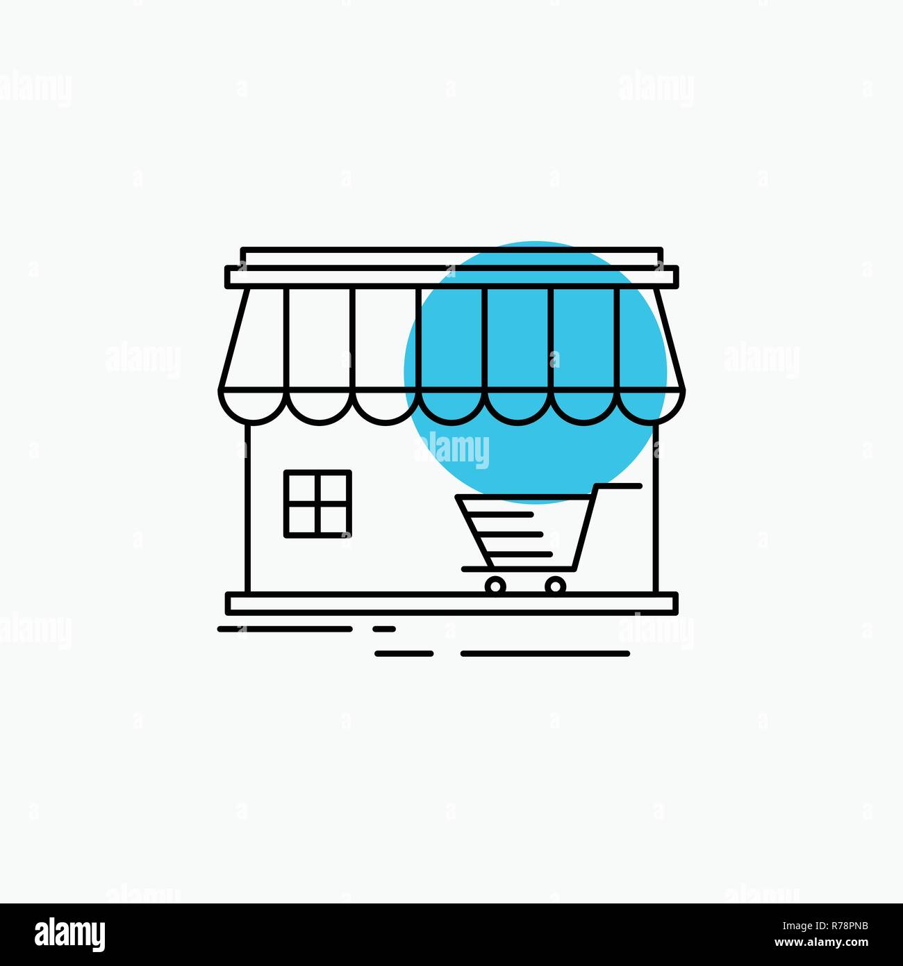 Shopping mall exterior Immagini Vettoriali Stock - Alamy