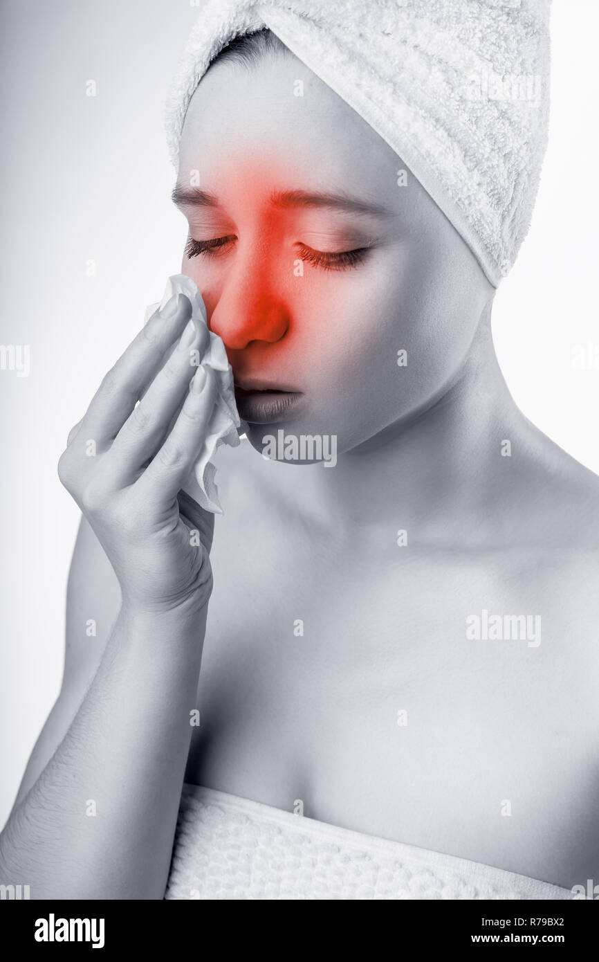 Naso sinusite immagini e fotografie stock ad alta risoluzione - Alamy