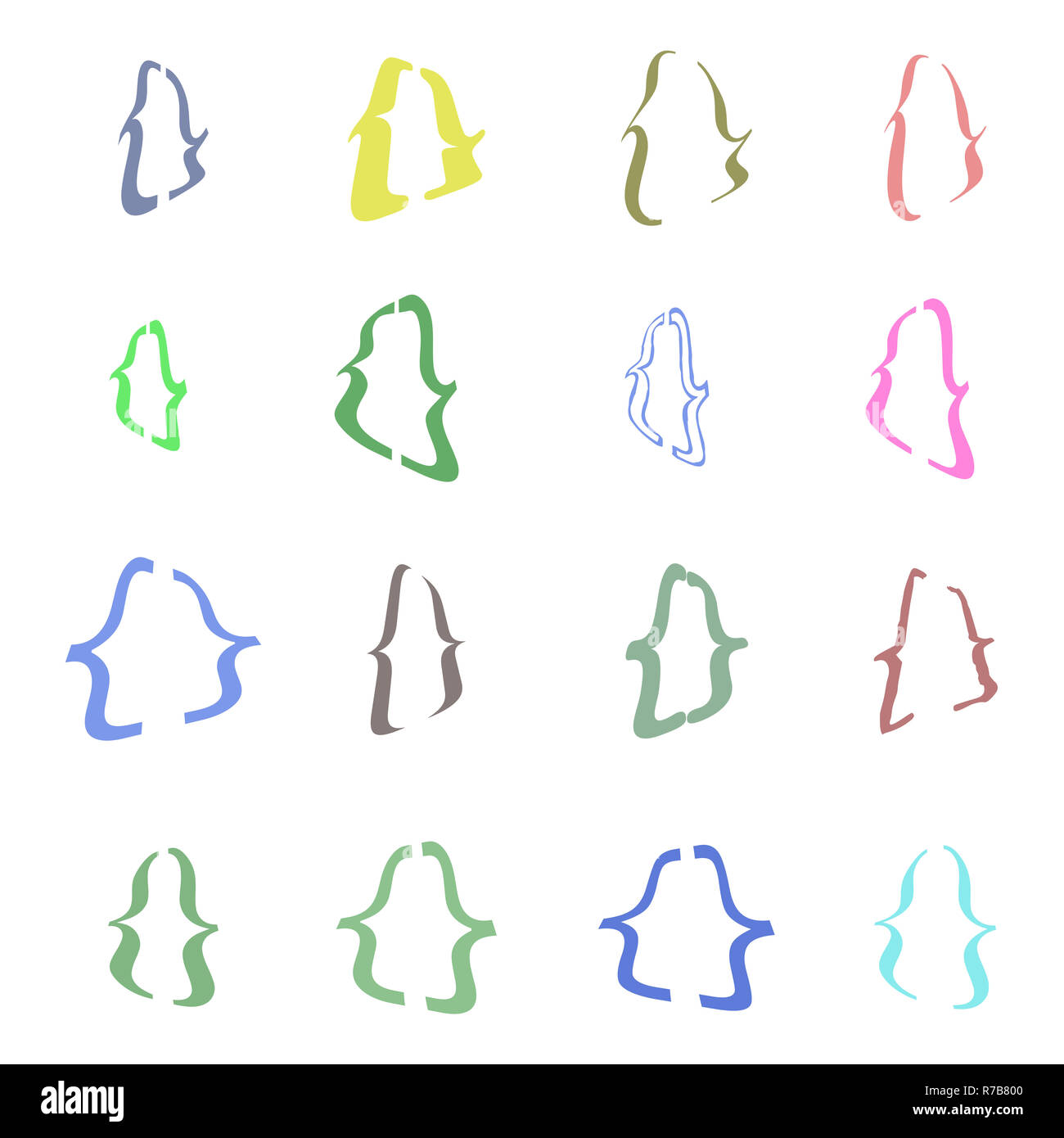 Sfondo di parentesi graffa immagini e fotografie stock ad alta ...