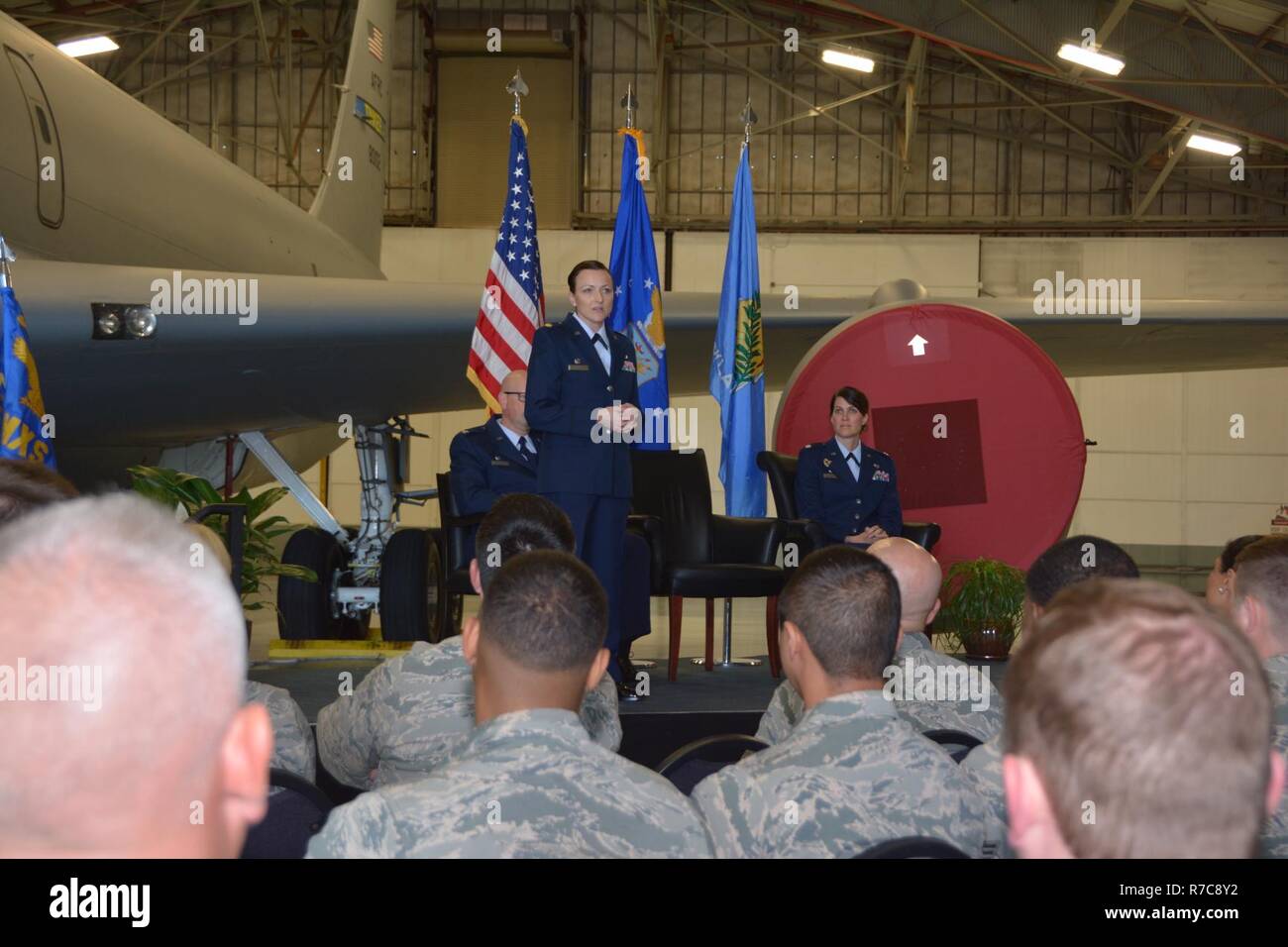 Il Mag. Melissa Jones, manutenzione 507th comandante dello squadrone ...