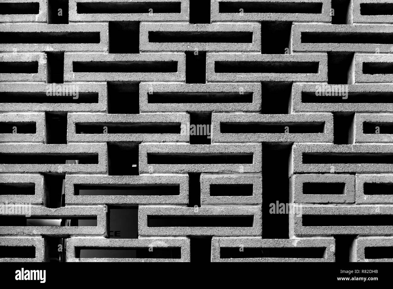 Repeat pattern Foto e Immagini Stock in Bianco e Nero - Alamy