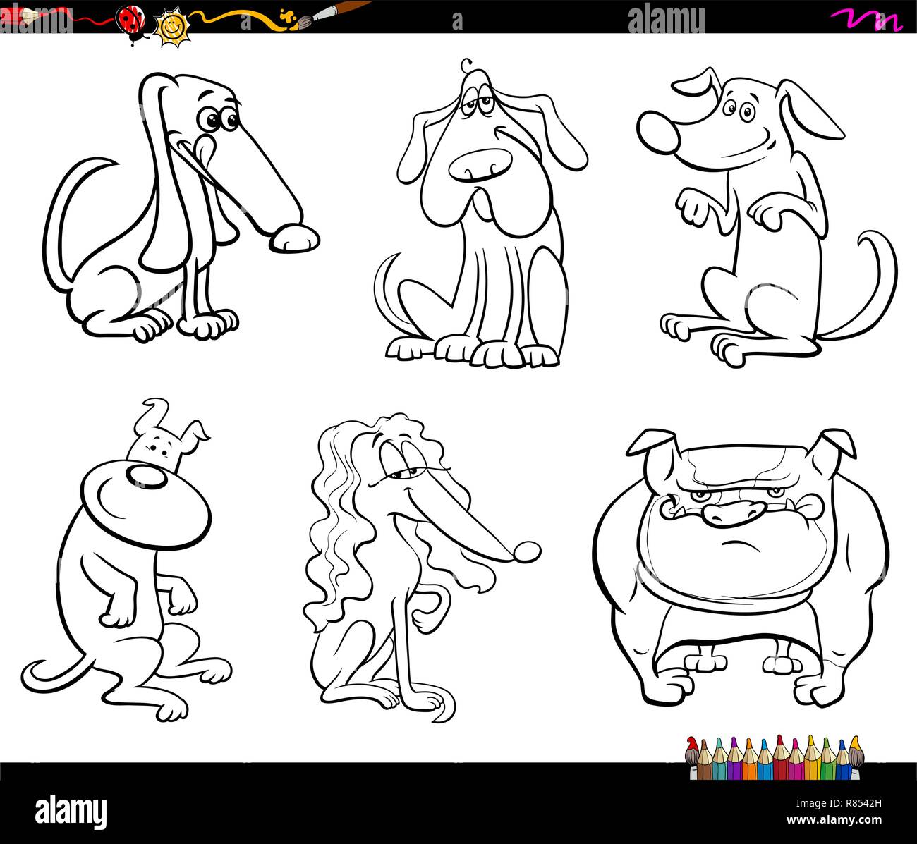 Disegni da colorare Immagini Vettoriali Stock - Alamy