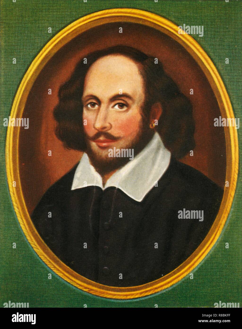 William shakespeare portrait chandos immagini e fotografie stock ad ...