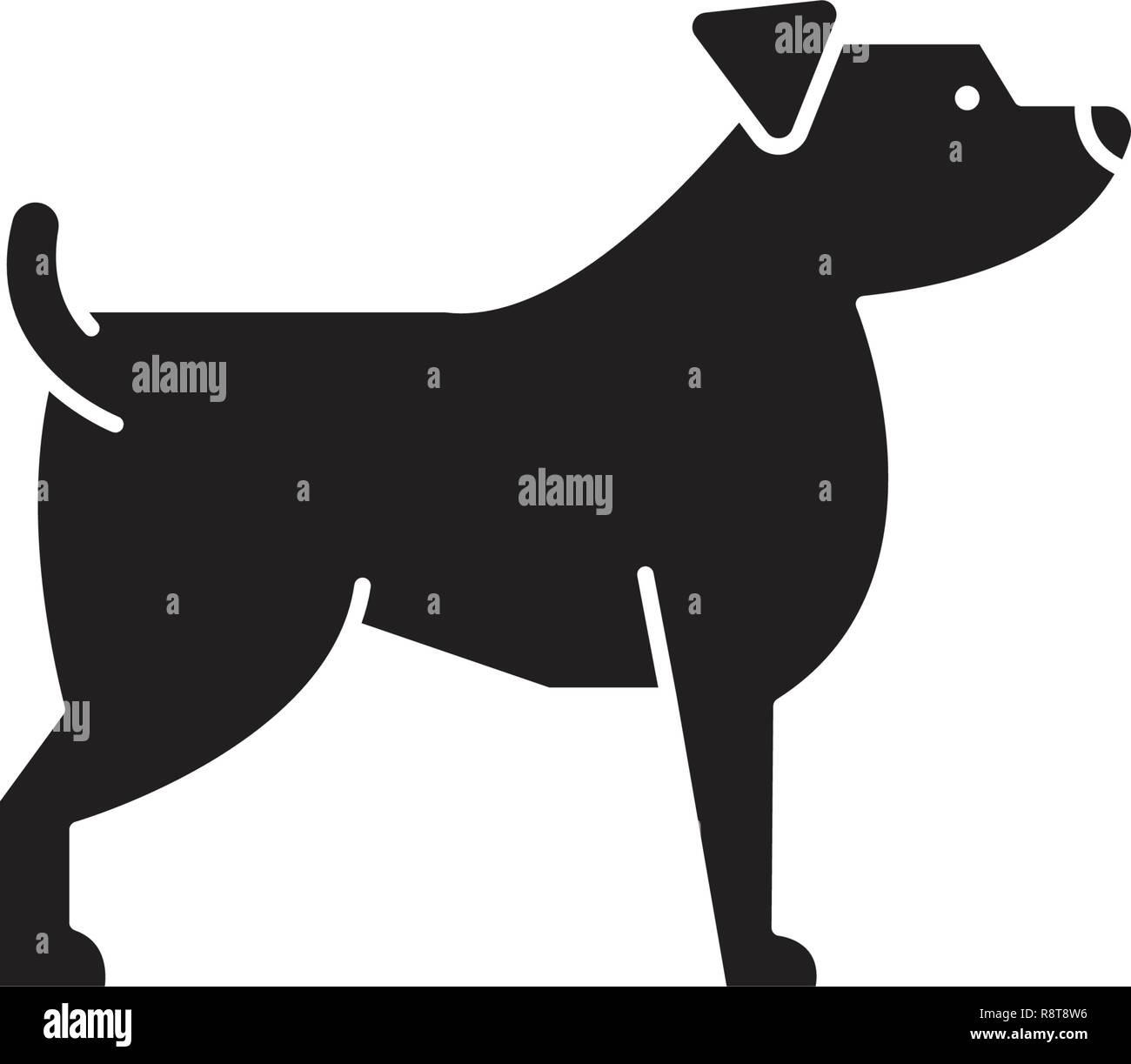 Jack russel cartoon Immagini Vettoriali Stock - Alamy