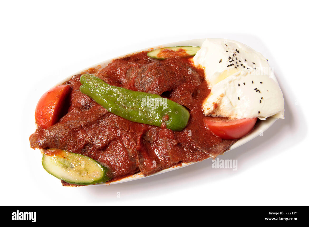 Iskender turco Immagini senza sfondo e Foto Stock ritagliate - Alamy