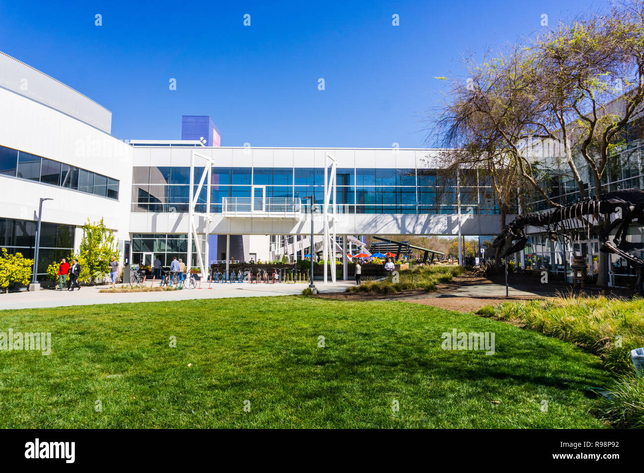 Google mountain view campus immagini e fotografie stock ad alta ...