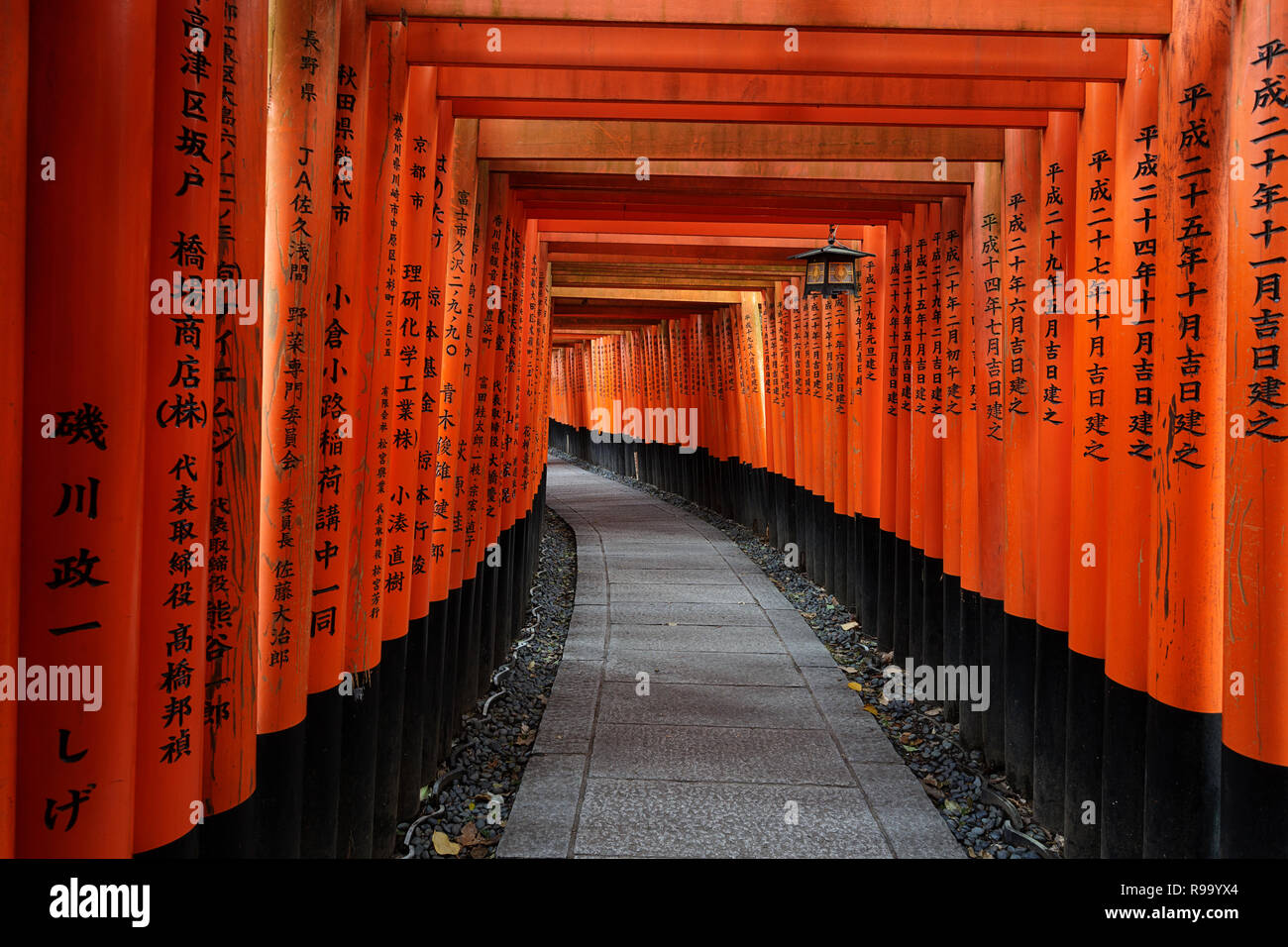 Arco del santuario di torii Immagini e Fotos Stock - Alamy