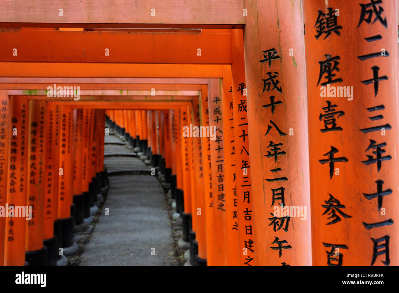 Arco del santuario di torii Immagini e Fotos Stock - Alamy
