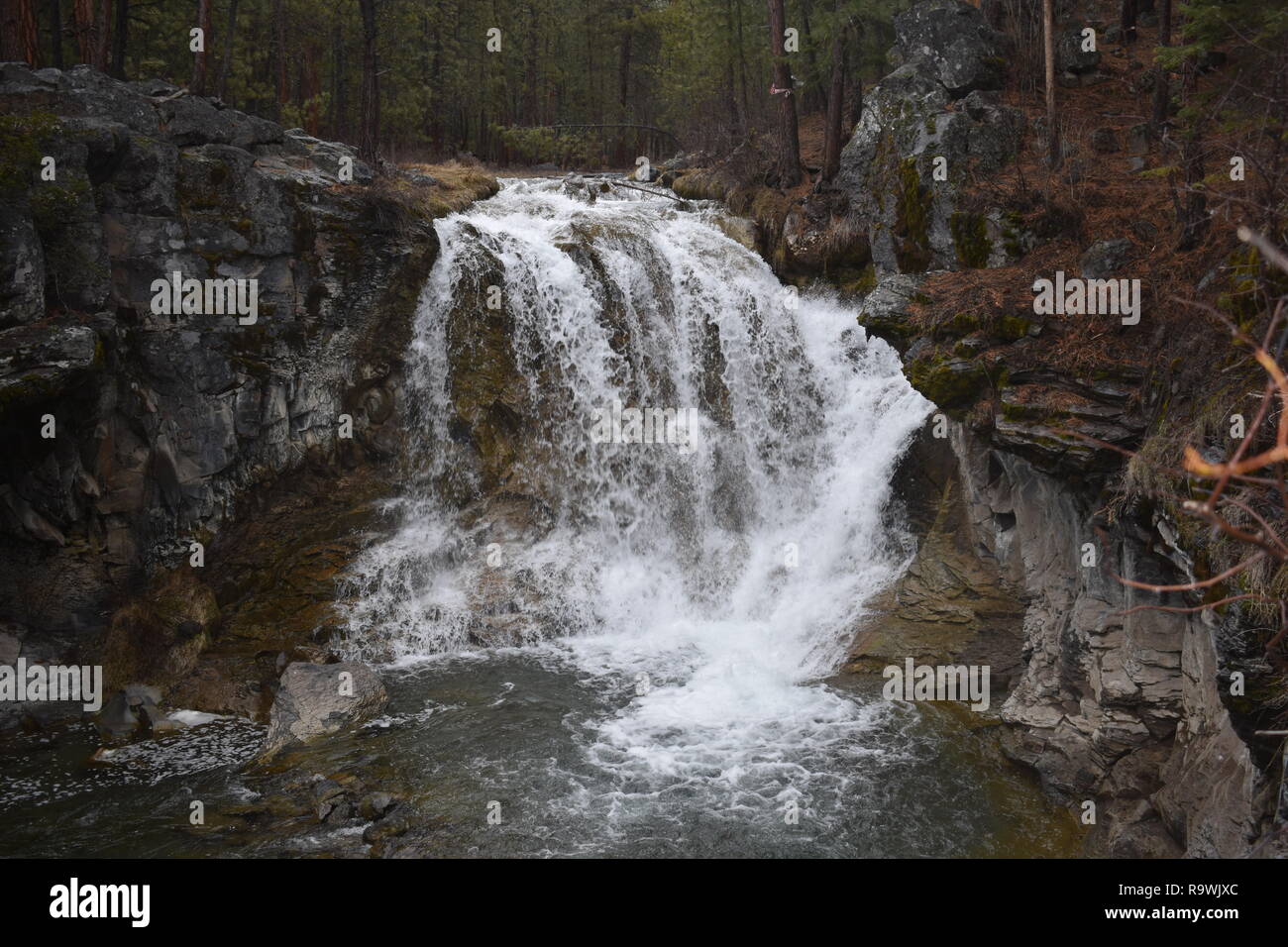 L'oregon centrale deschutes la curvatura della contea immagini e ...