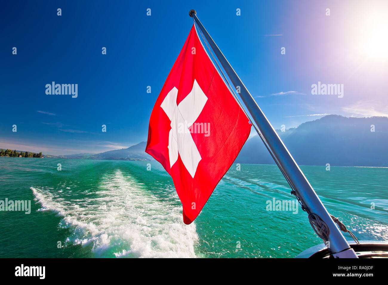 Drapeau lucerne suisse Immagini e Fotos Stock - Alamy