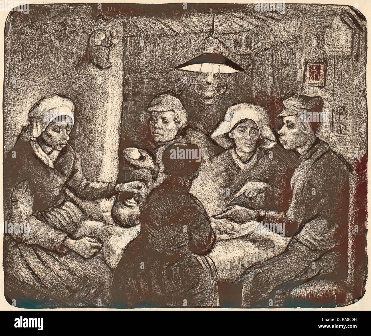 The potato eaters by van gogh immagini e fotografie stock ad alta ...