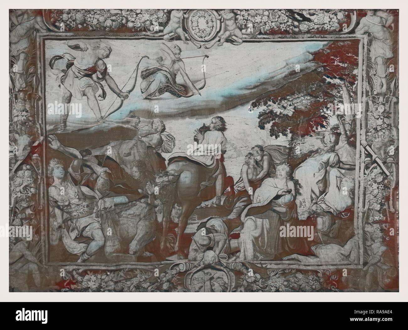 With her children apollo and diana immagini e fotografie stock ad alta ...