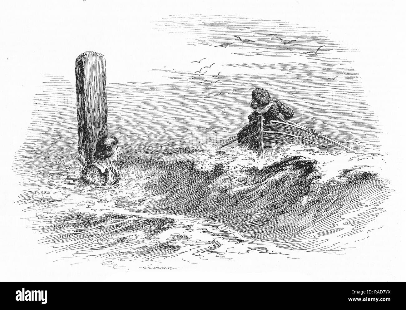 Uomo che affoga nel mare Immagini senza sfondo e Foto Stock ritagliate ...