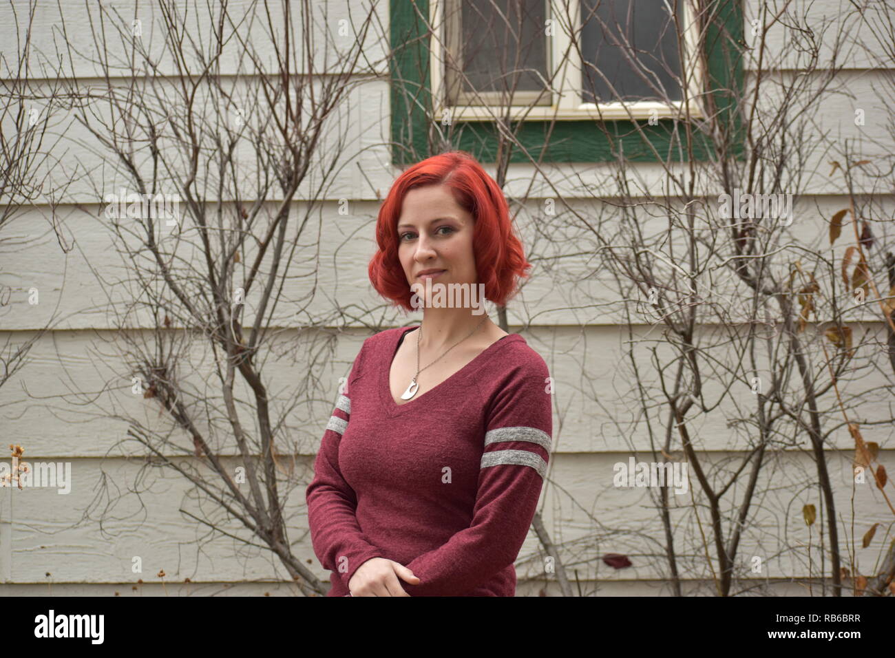 Signora capelli rossi immagini e fotografie stock ad alta risoluzione ...