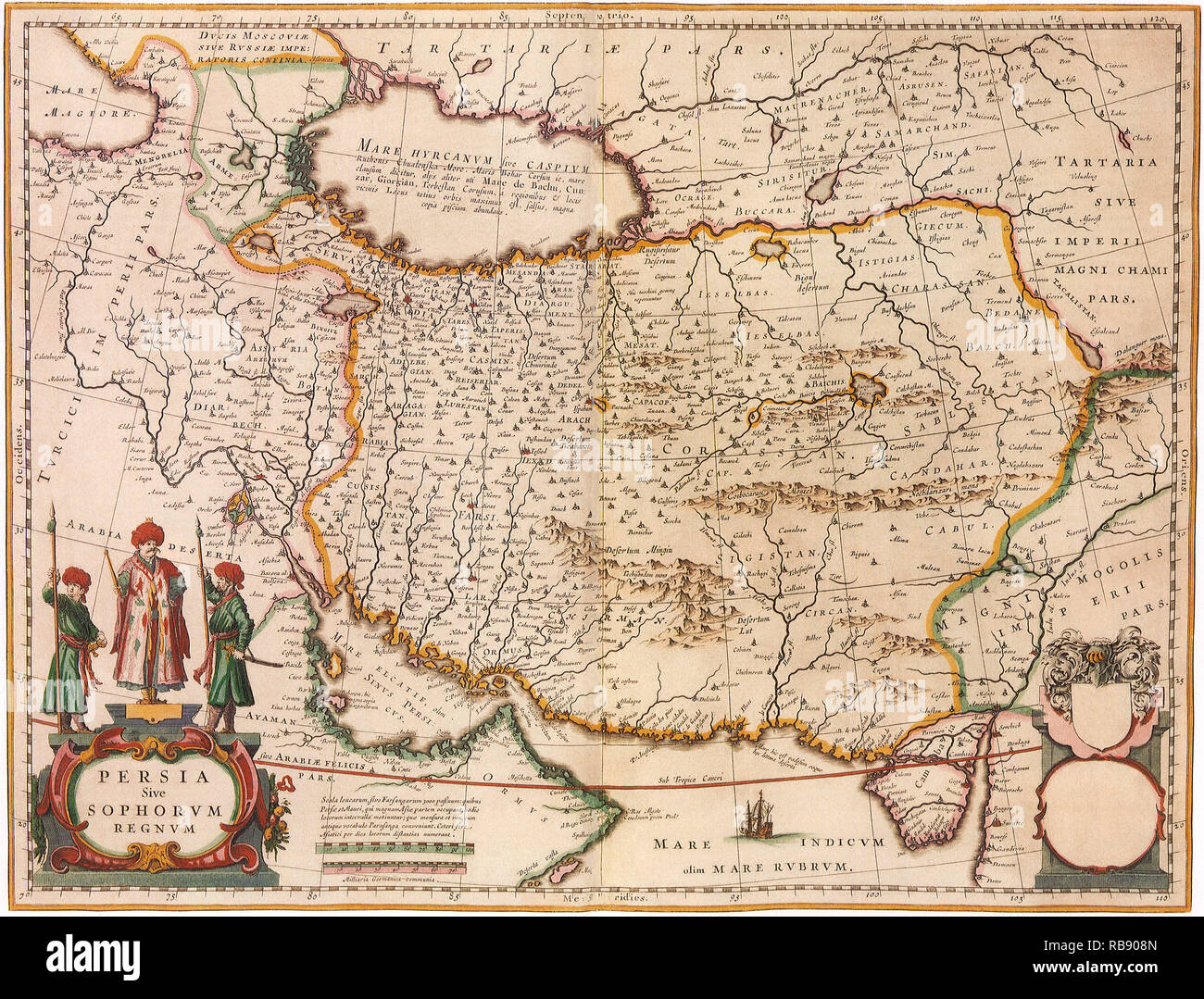 Mappa della persia immagini e fotografie stock ad alta risoluzione - Alamy