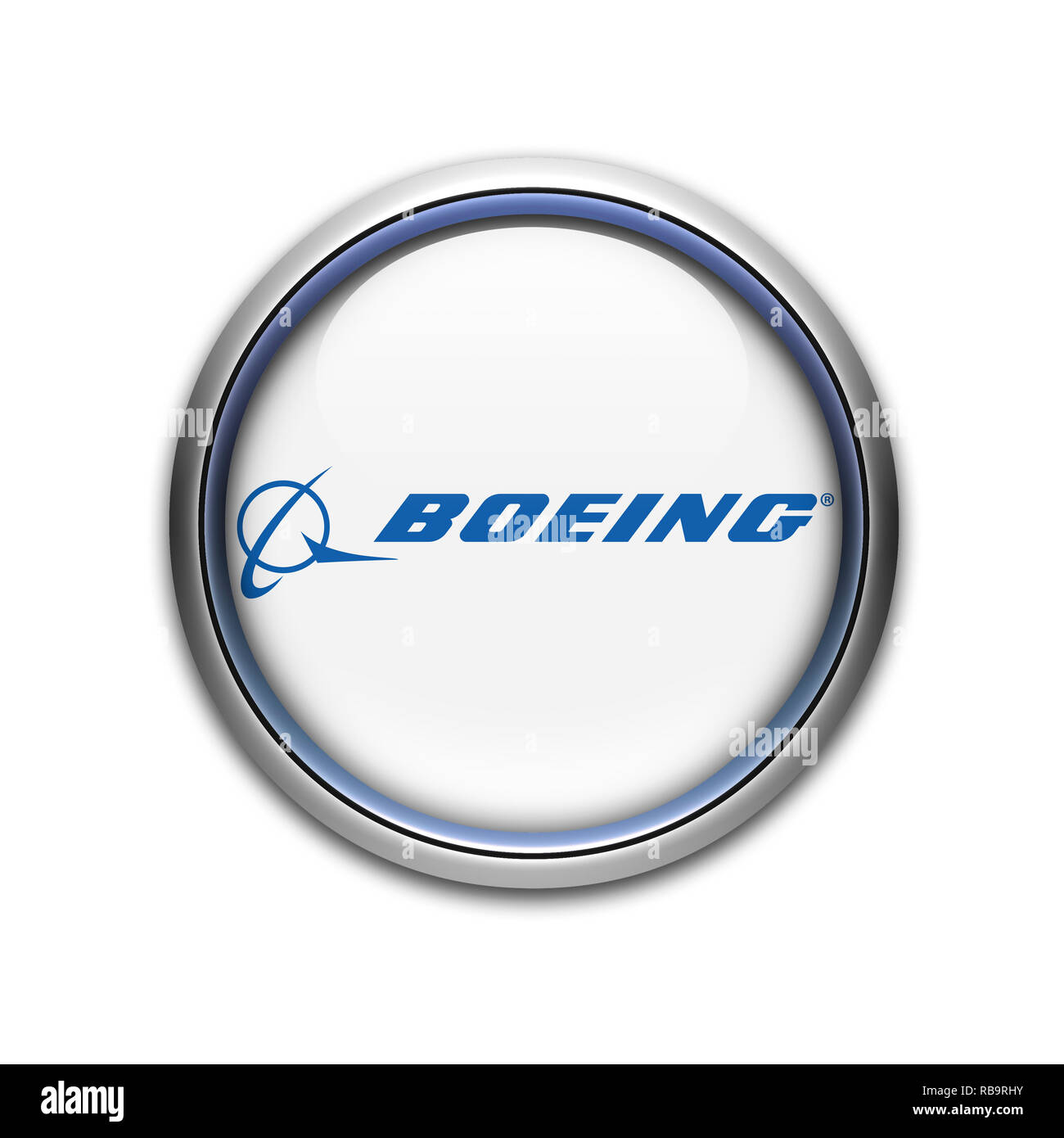 Boeing icon logo immagini e fotografie stock ad alta risoluzione - Alamy