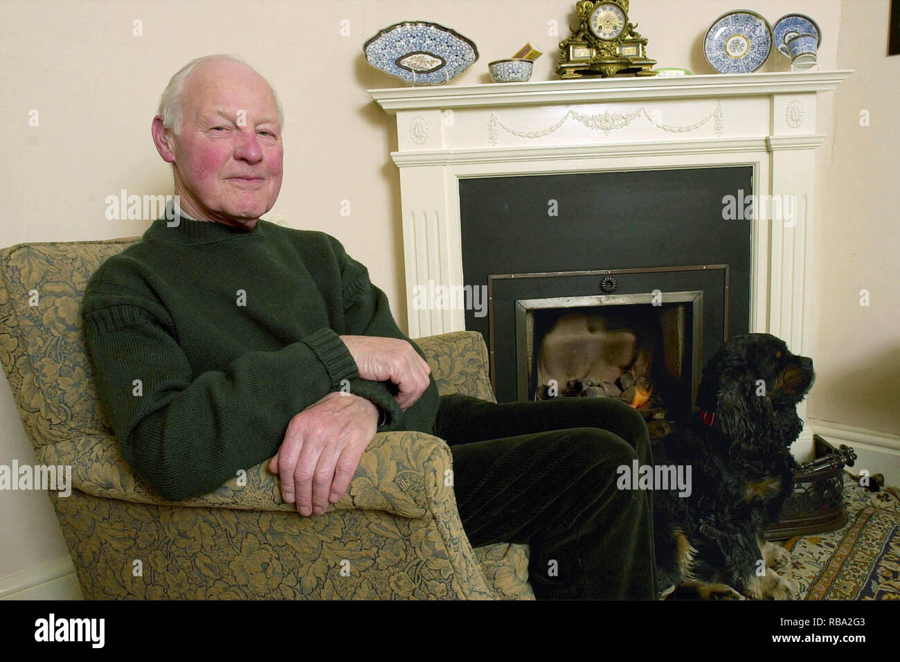 Dr Bill Watson MC, nella foto a casa di età compresa tra i 81, è morto ...