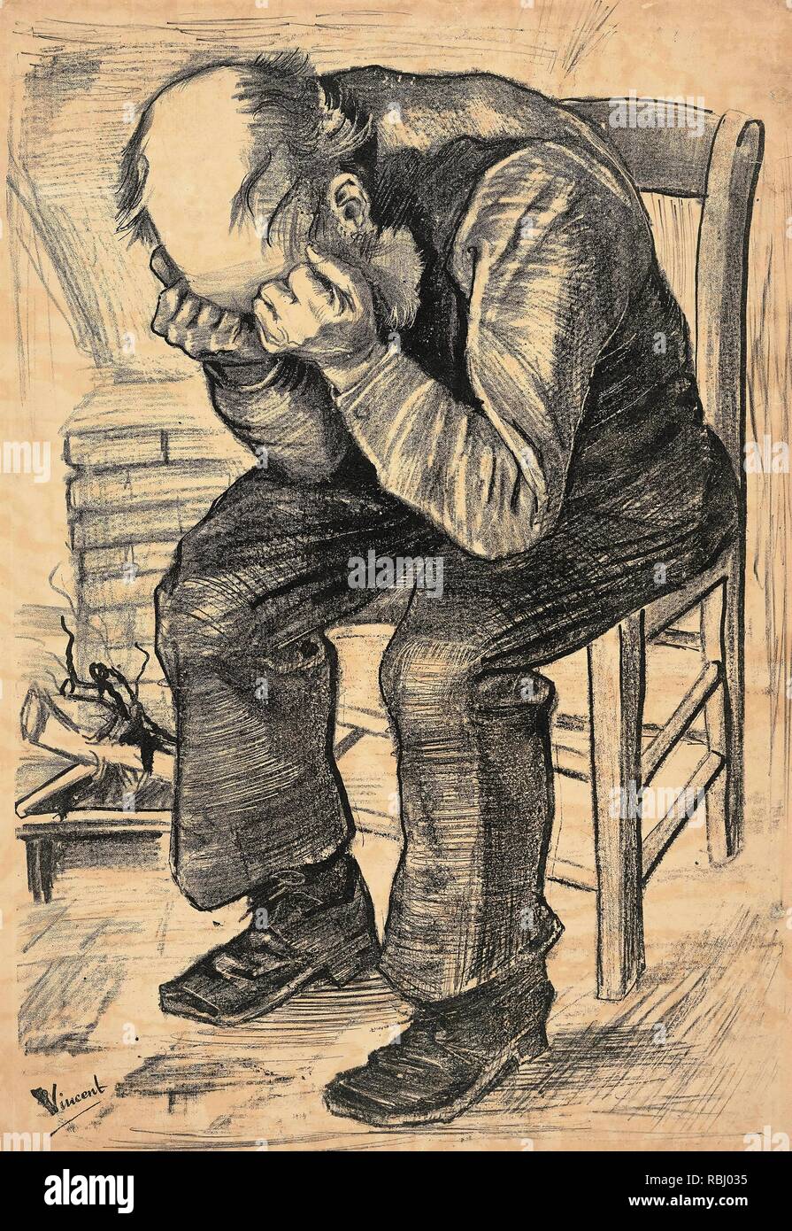 At eternity's gate vincent van gogh immagini e fotografie stock ad alta ...