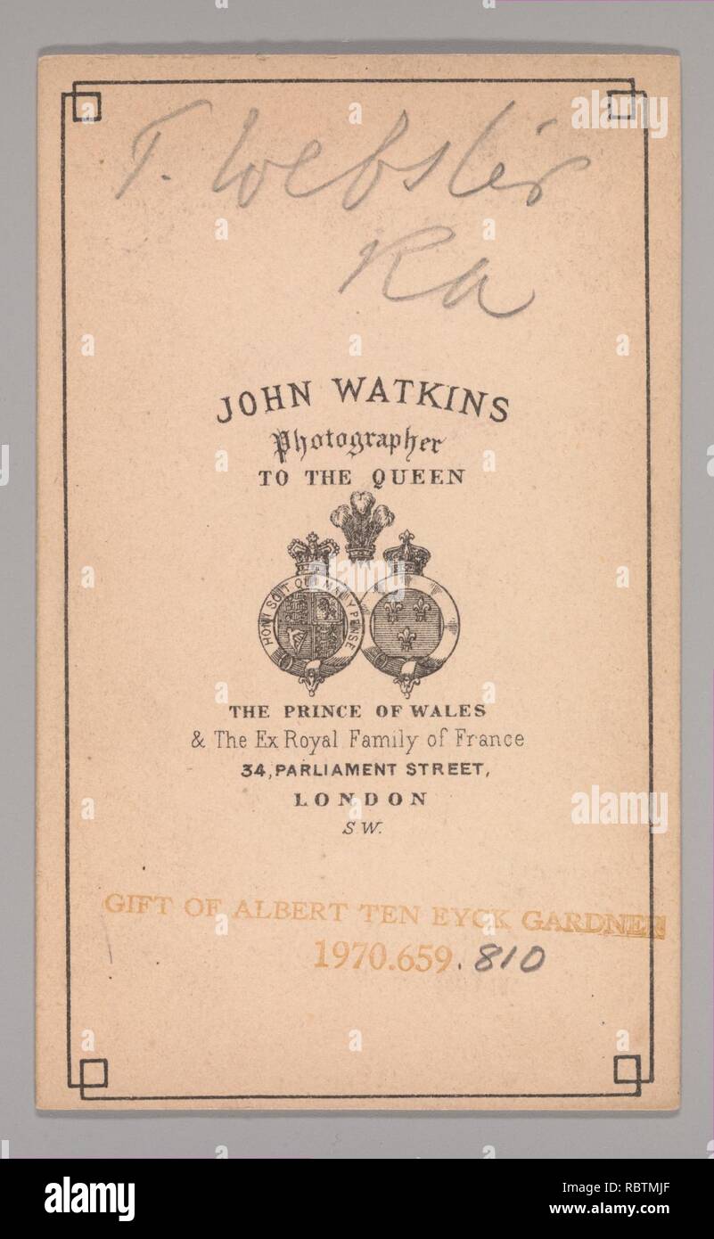 Thomas webster immagini e fotografie stock ad alta risoluzione - Alamy