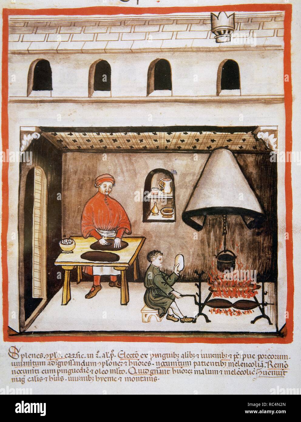 Codice tacuinum sanitatis immagini e fotografie stock ad alta ...