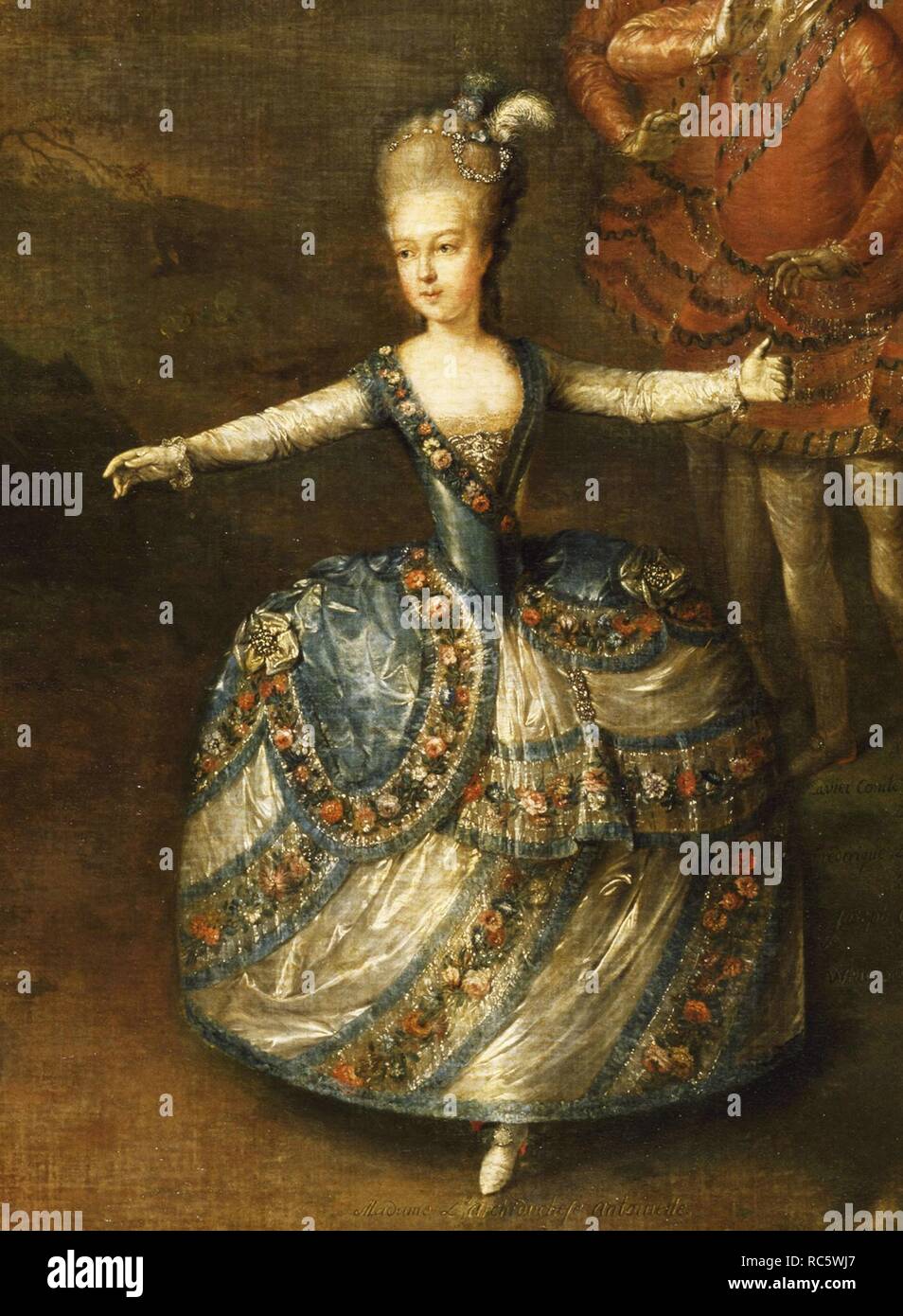 Festa organizzata per celebrare il matrimonio dell'Imperatore Giuseppe ...