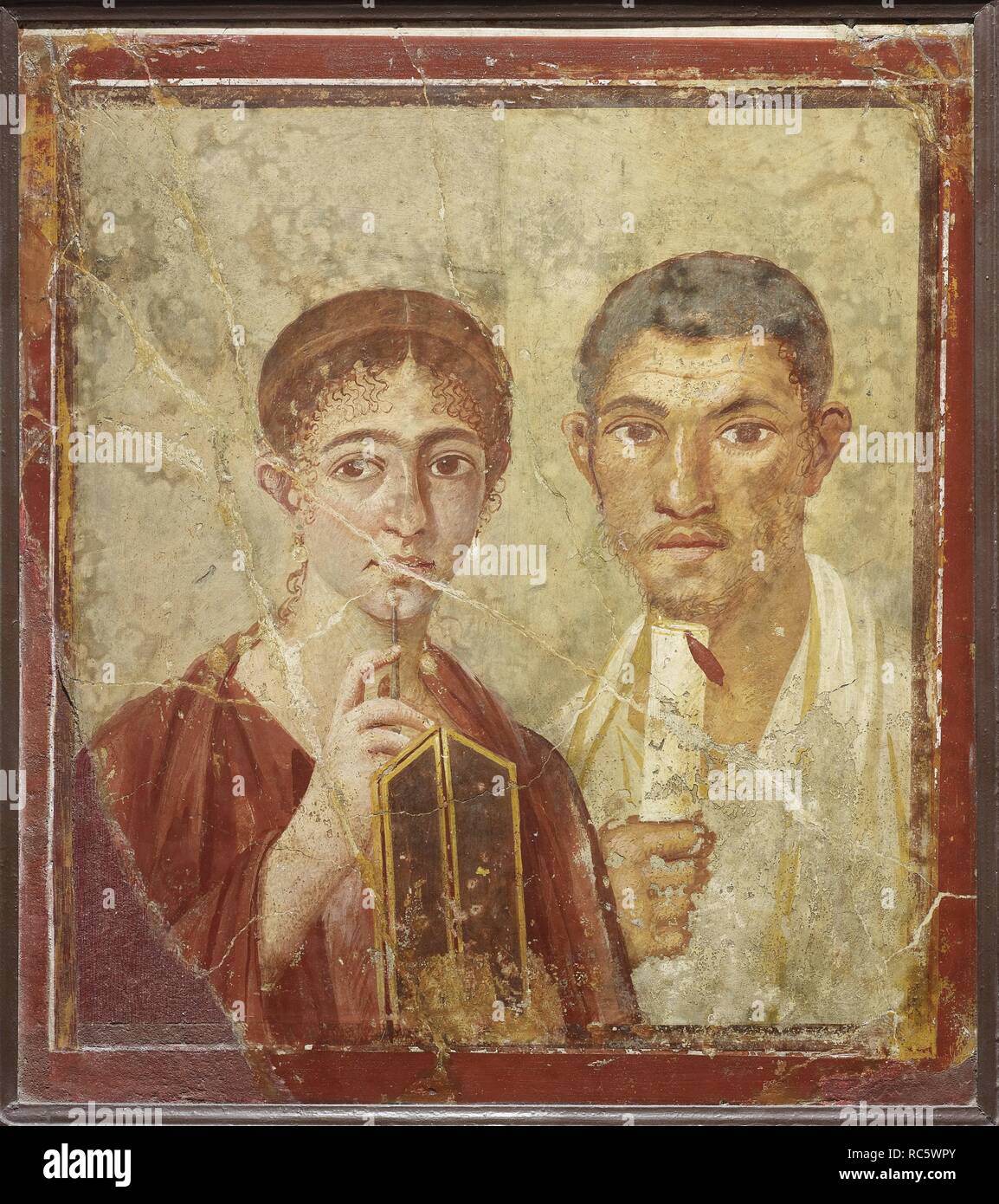 Ritratto del panettiere Terenzio Neo e sua moglie. Museo: Museo ...