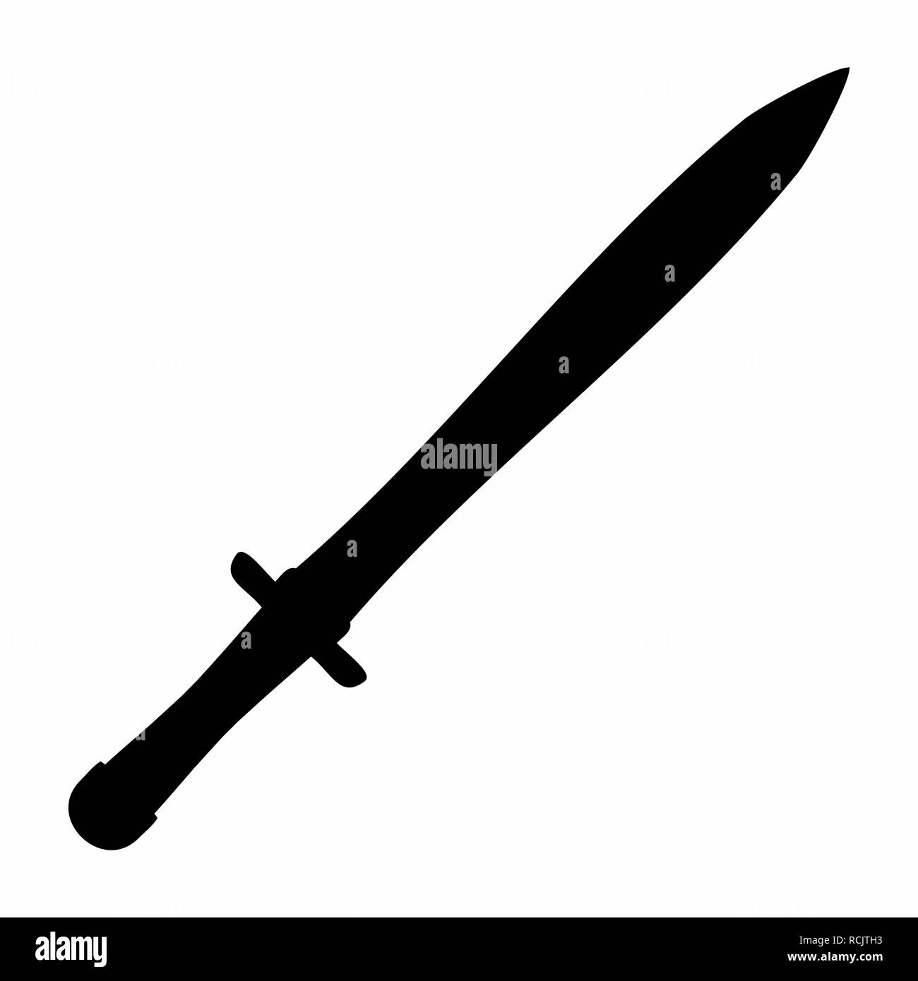 Sagoma di spada immagini e fotografie stock ad alta risoluzione - Alamy