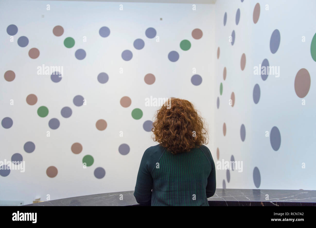 Bridget riley op art painting immagini e fotografie stock ad alta ...