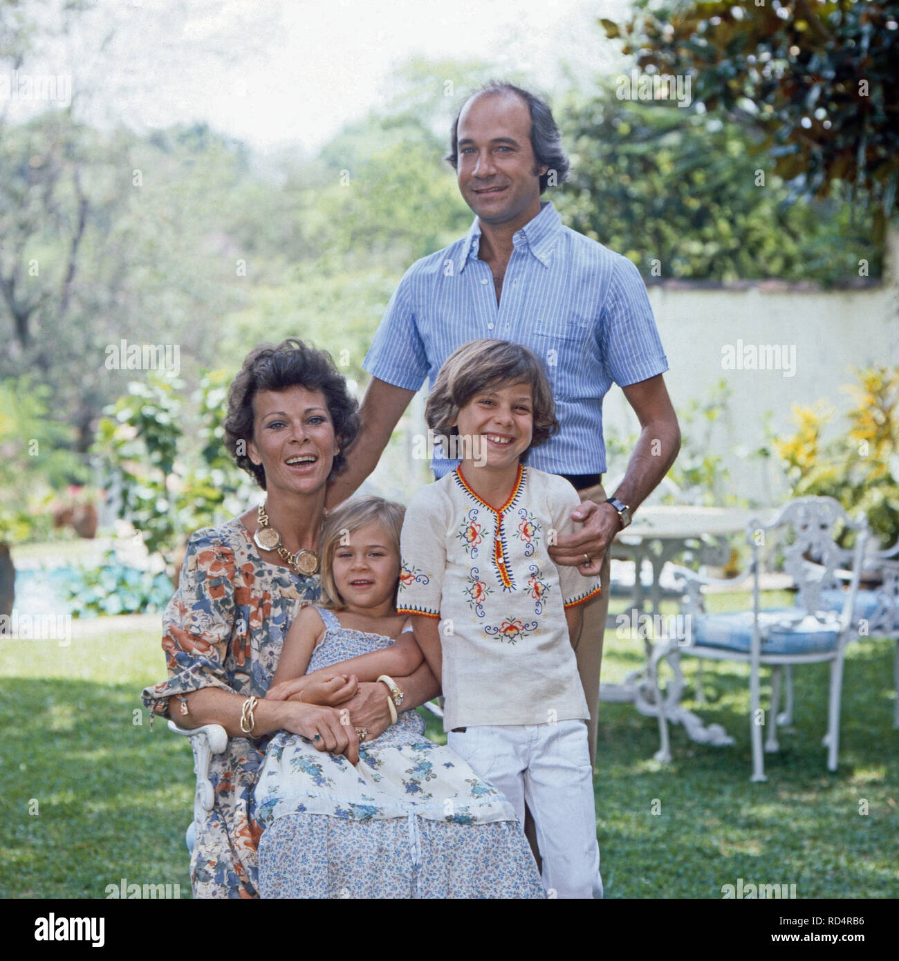 Prinzessin Maria Beatrice von Savoyen mit Ehemann Luis Reyna Corvalan ...