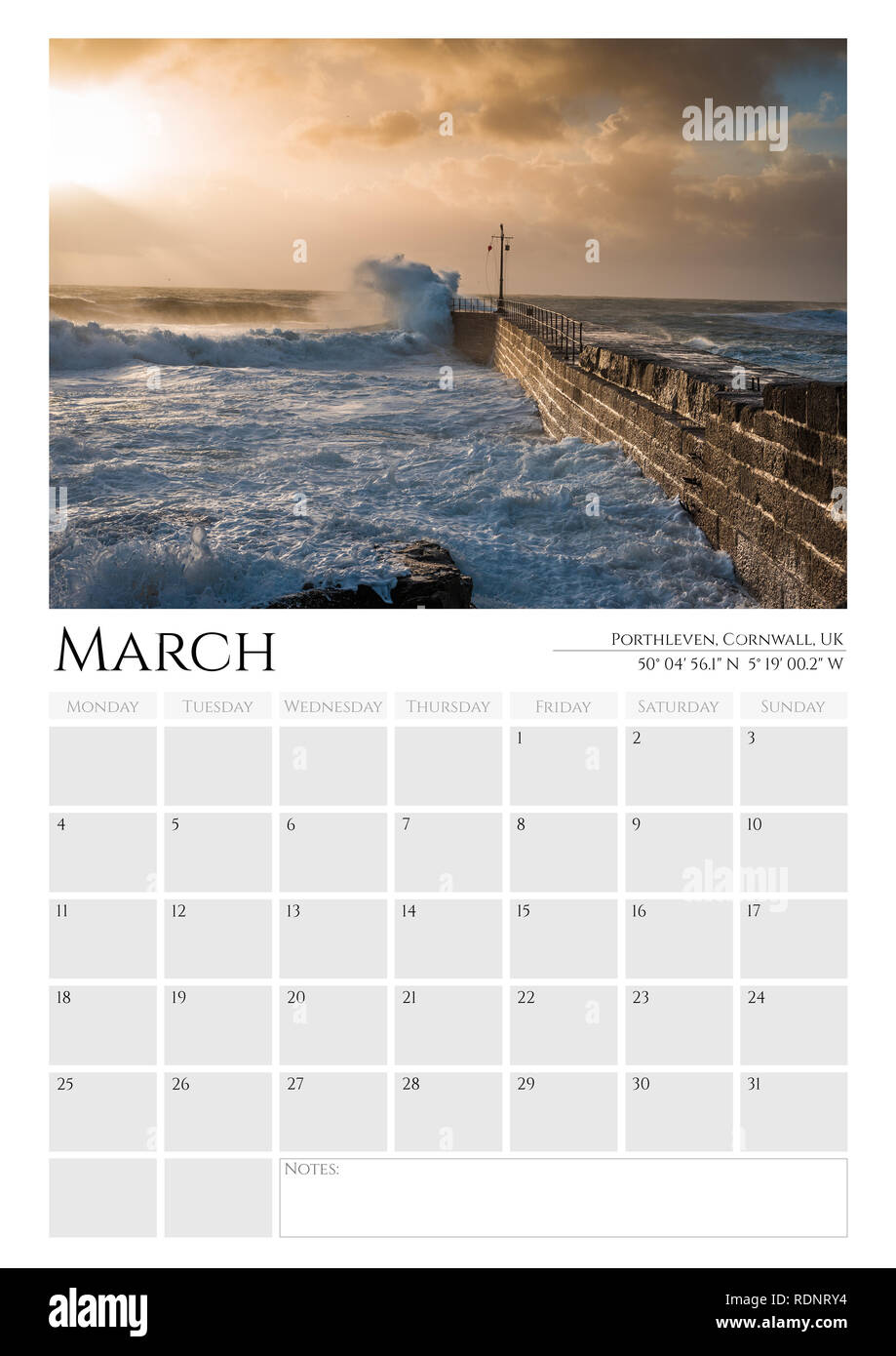 Simple 2019 year calendar week immagini e fotografie stock ad alta ...