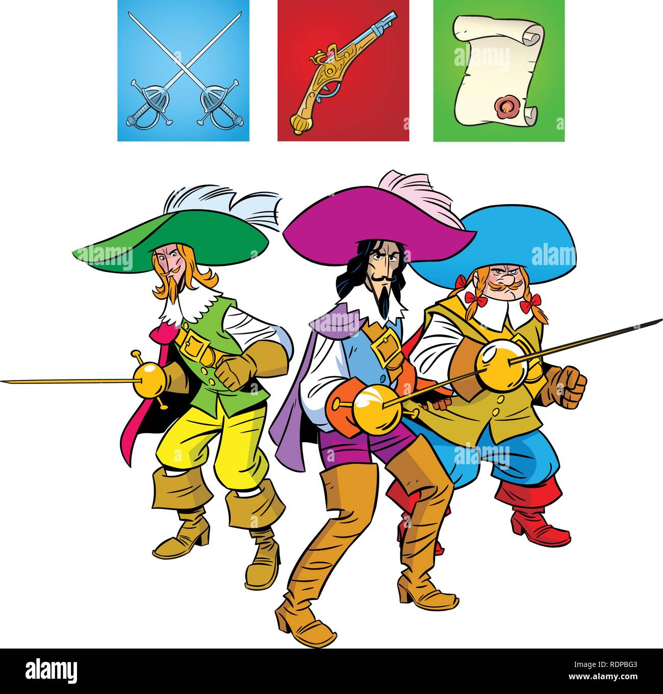 Cartone Animato Dei Quattro Moschettieri