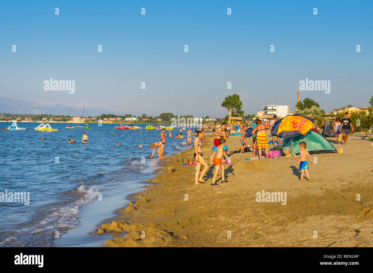 Villaggio medievale di nin croazia immagini e fotografie stock ad alta ...