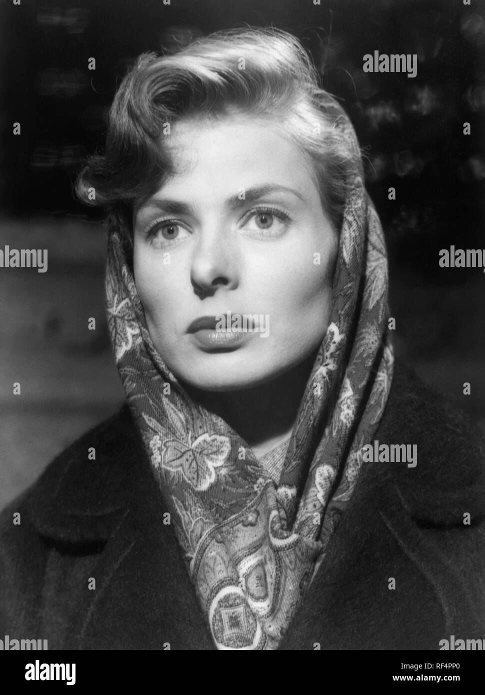 Ingrid bergman and roberto rossellini immagini e fotografie stock ad ...