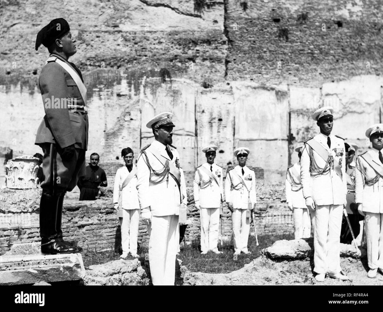 Benito mussolini rome immagini e fotografie stock ad alta risoluzione ...