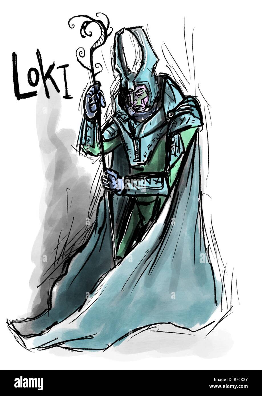 Loki norse immagini e fotografie stock ad alta risoluzione - Alamy