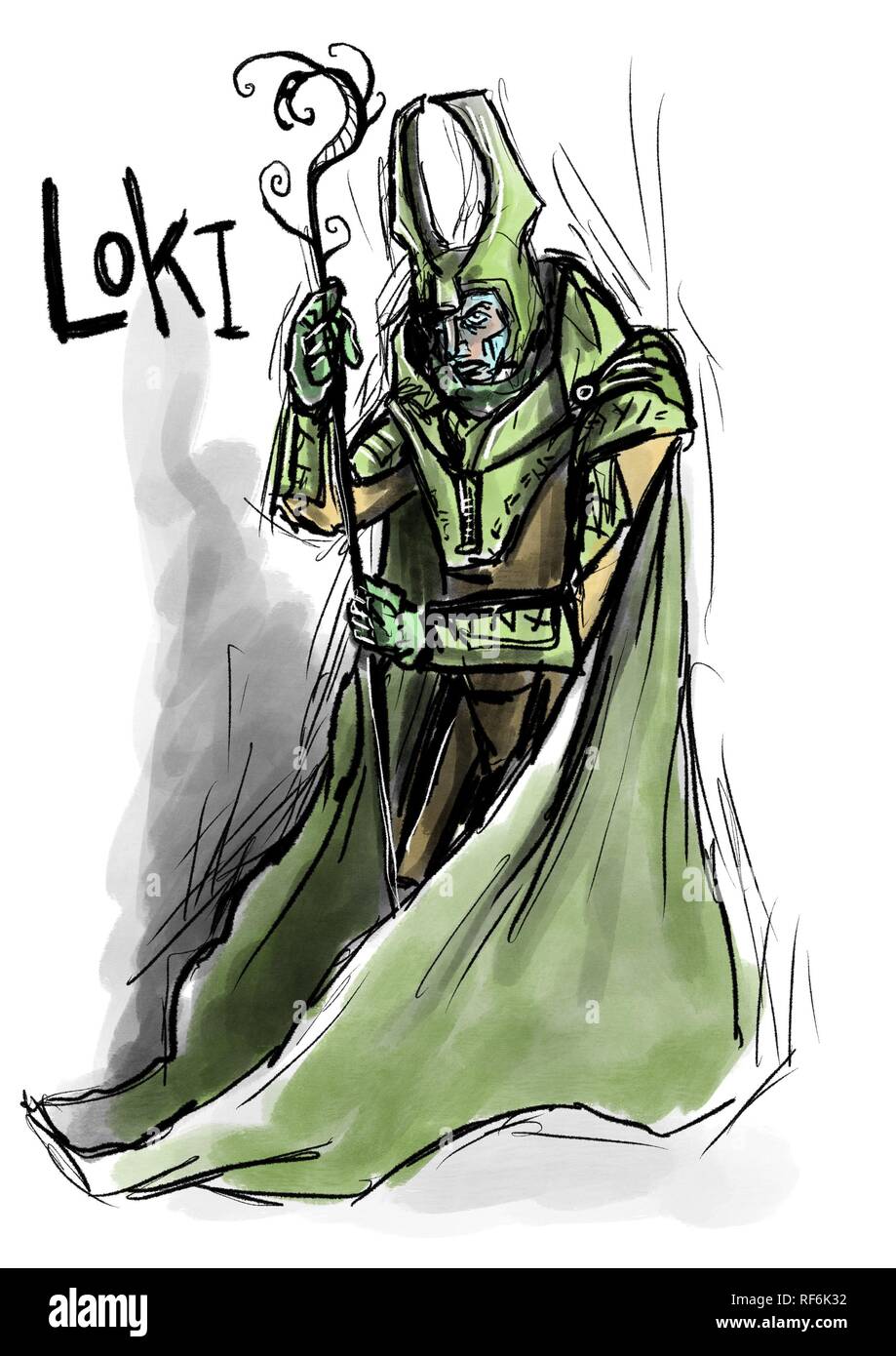 Loki norse immagini e fotografie stock ad alta risoluzione - Alamy