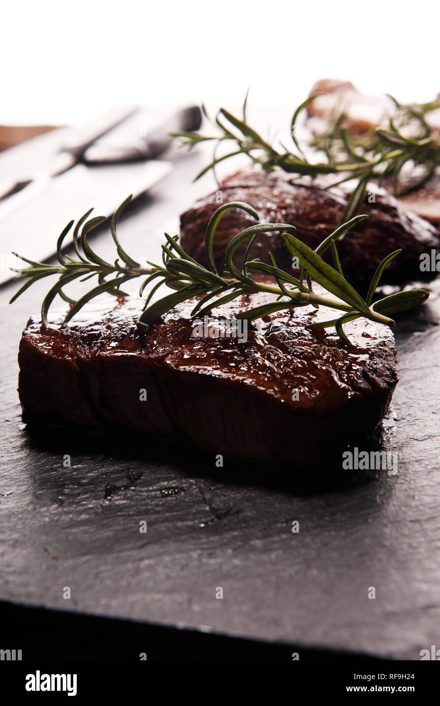 Barbecue Costata di manzo. Il Black Angus Prime bistecche di carne ...