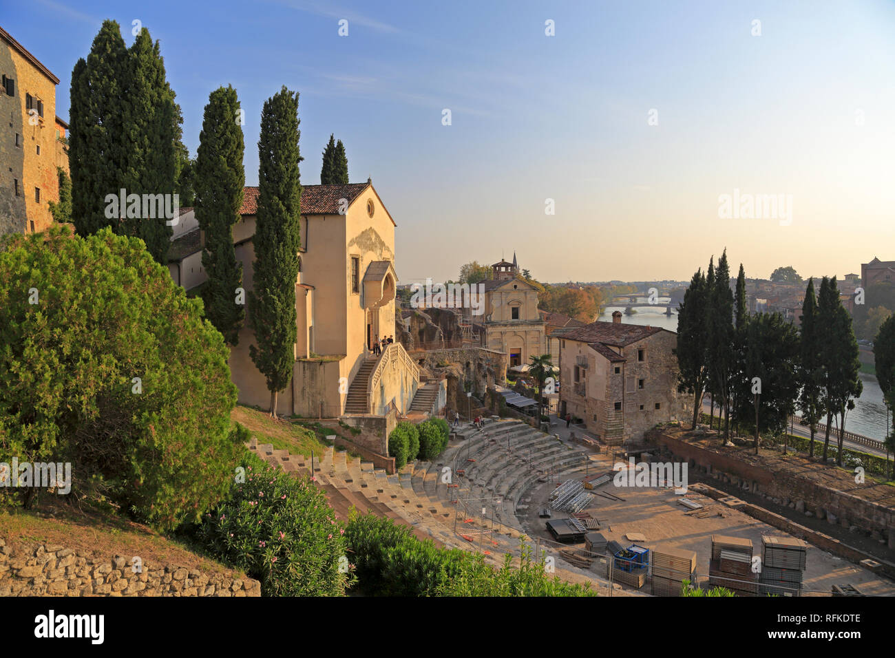 Museo archeologico teatro romano immagini e fotografie stock ad alta ...