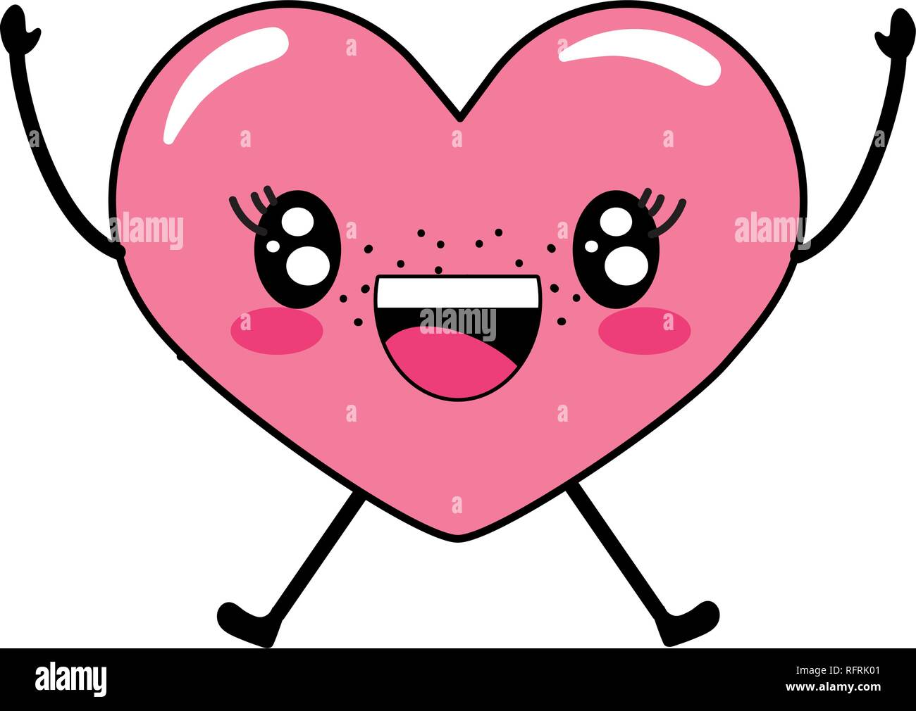 Heart cartoon immagini e fotografie stock ad alta risoluzione - Alamy