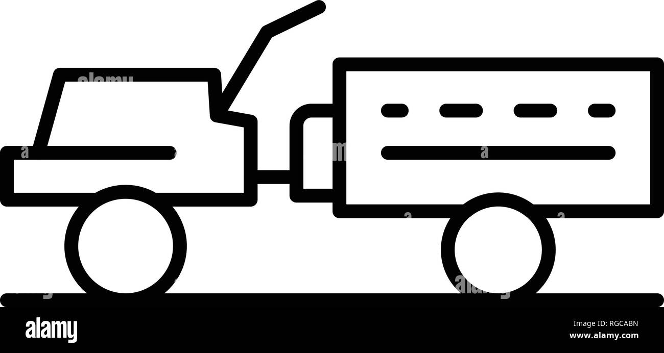 Dragline silhouette Immagini Vettoriali Stock - Alamy