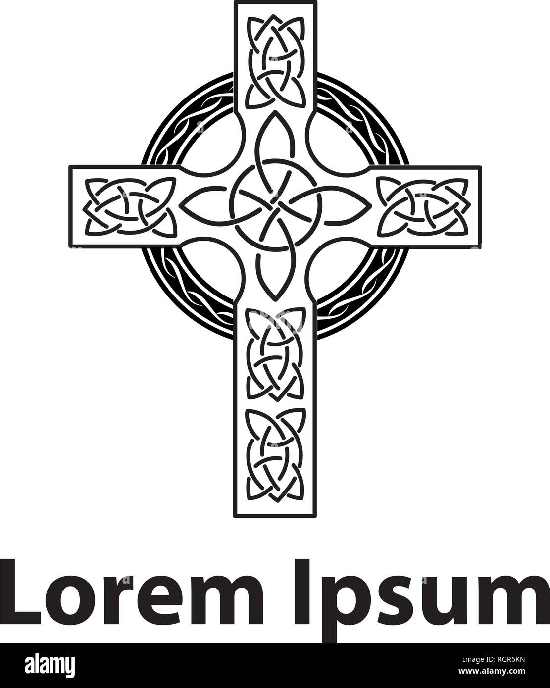 Nodo croce Immagini Vettoriali Stock - Alamy