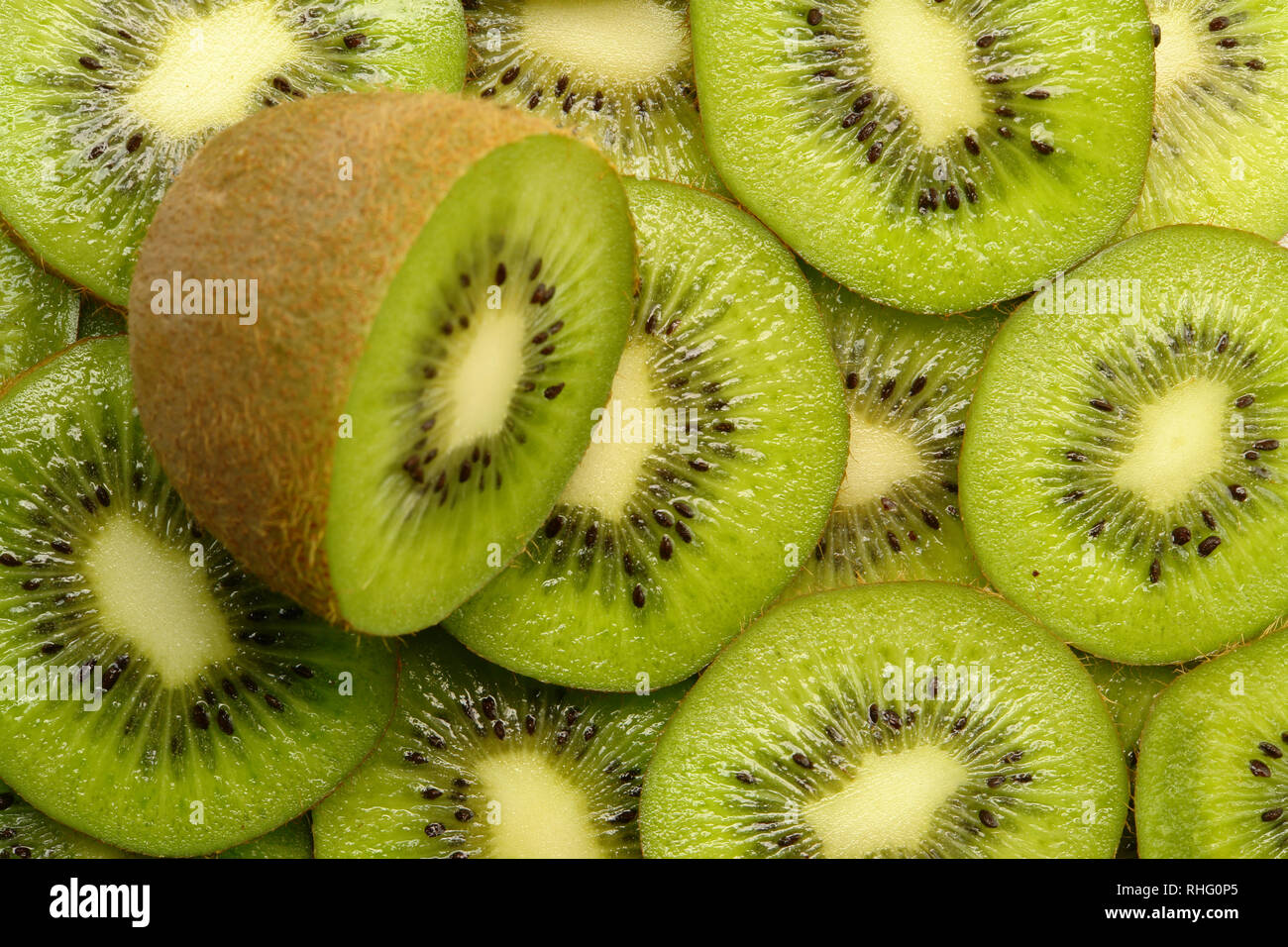Kiwi texture immagini e fotografie stock ad alta risoluzione - Alamy