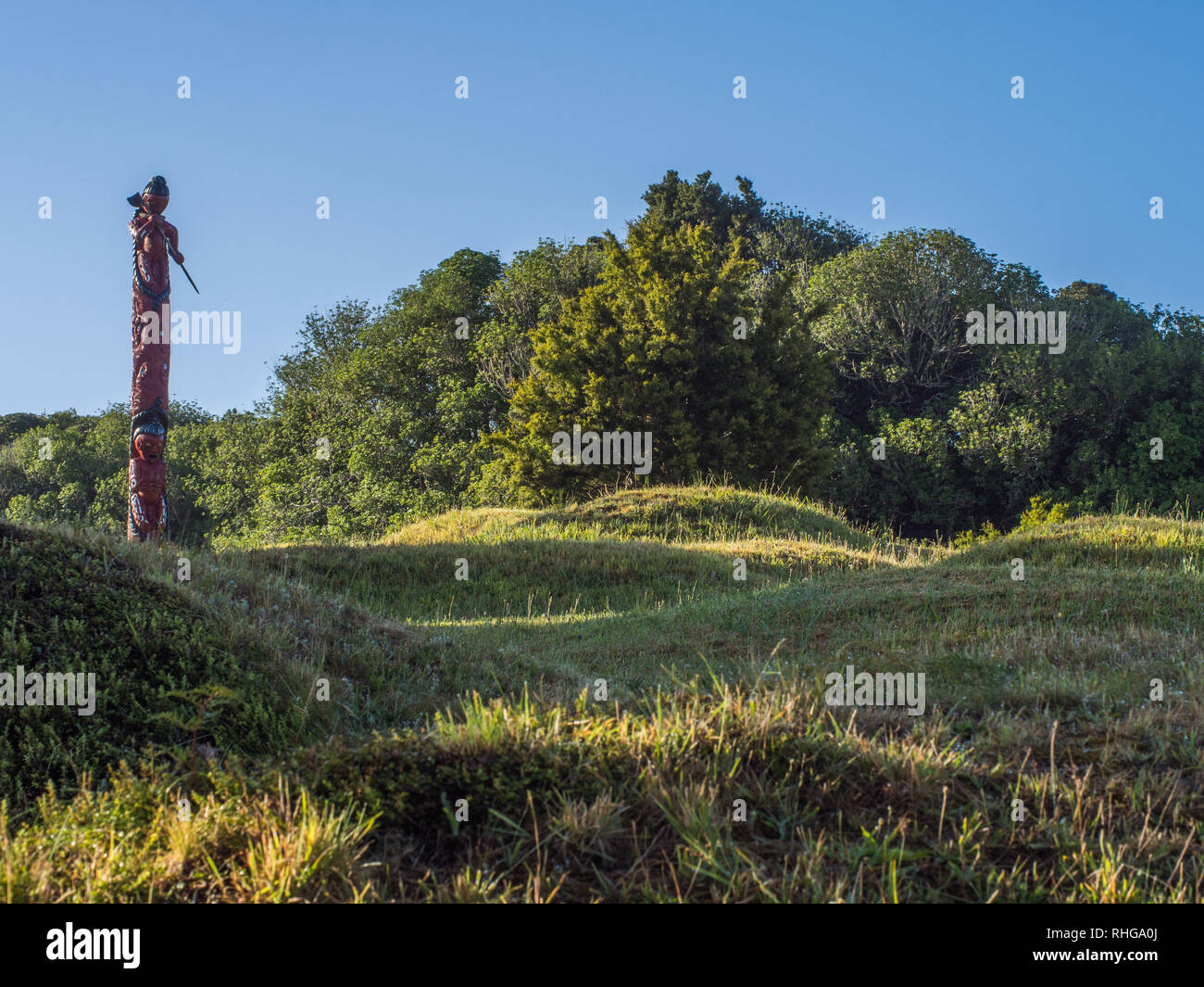 Maori pou whenua immagini e fotografie stock ad alta risoluzione - Alamy