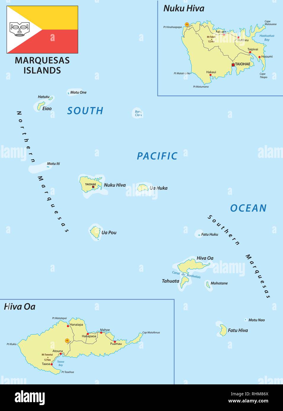 Polinesia francese map immagini e fotografie stock ad alta risoluzione ...