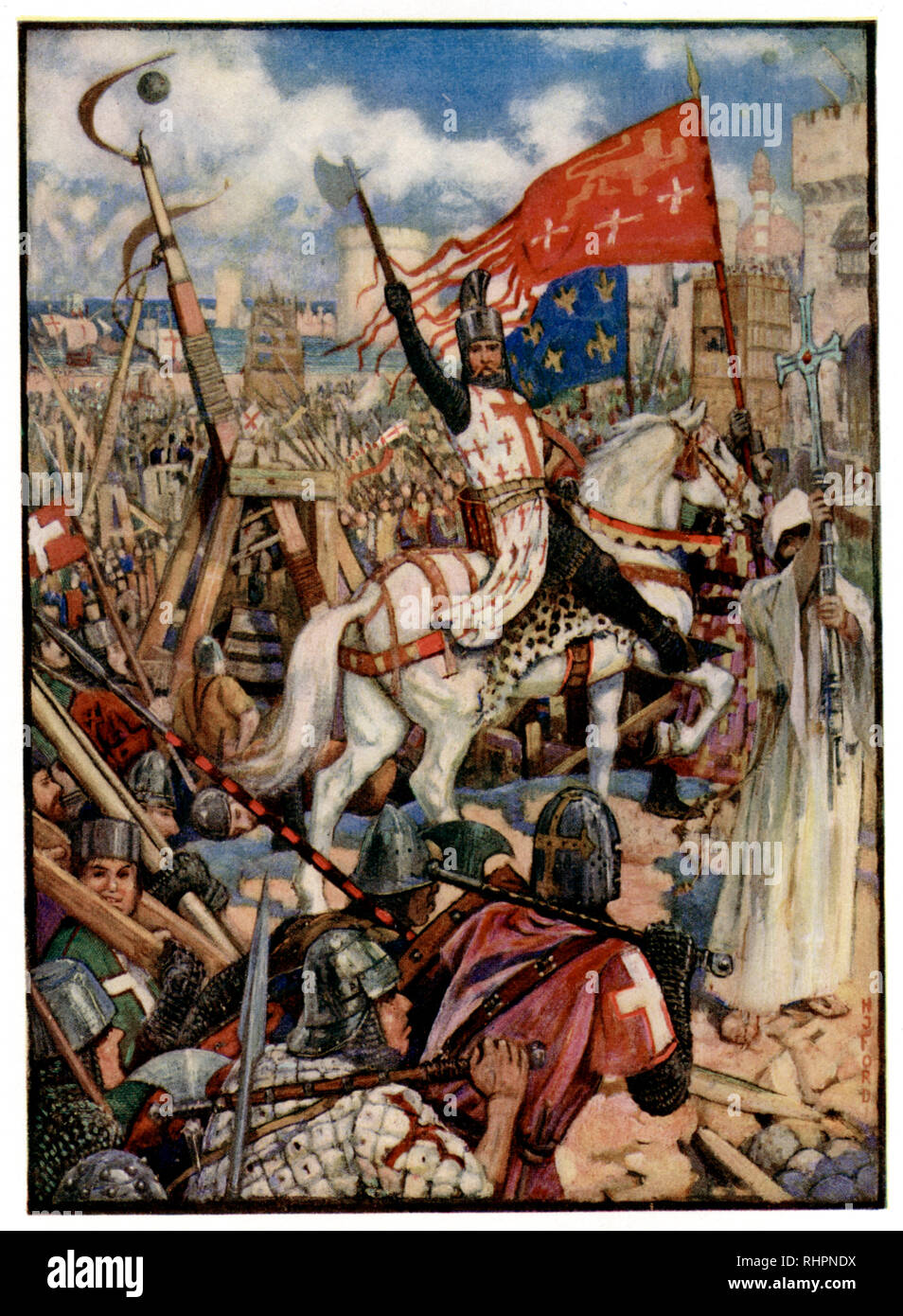 Saladin Richard Io Crociate Immagini e Fotos Stock - Alamy