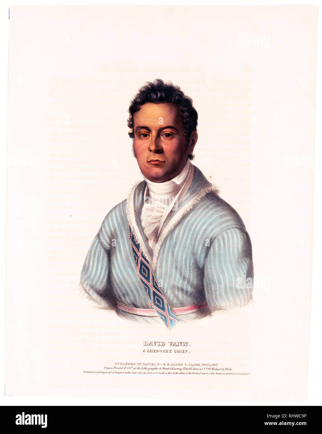 Cherokee indian chief immagini e fotografie stock ad alta risoluzione ...