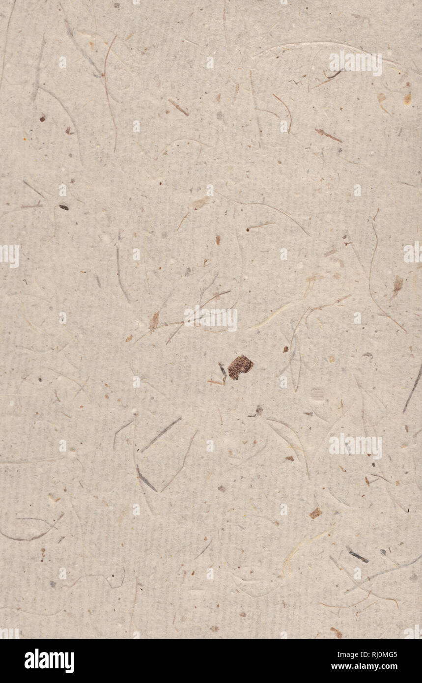 Vecchia carta riciclata texture, carta ecologica Foto stock - Alamy