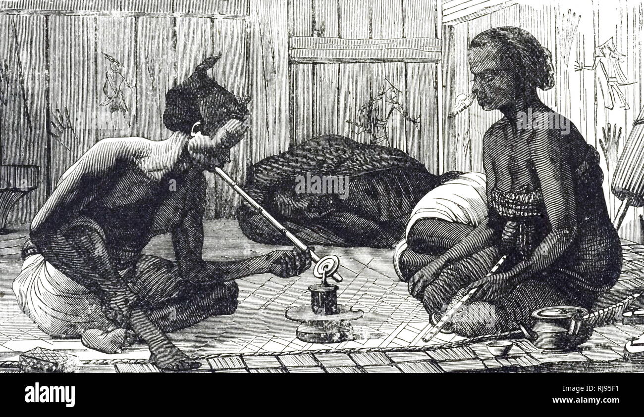 Fumare oppio immagini e fotografie stock ad alta risoluzione - Alamy